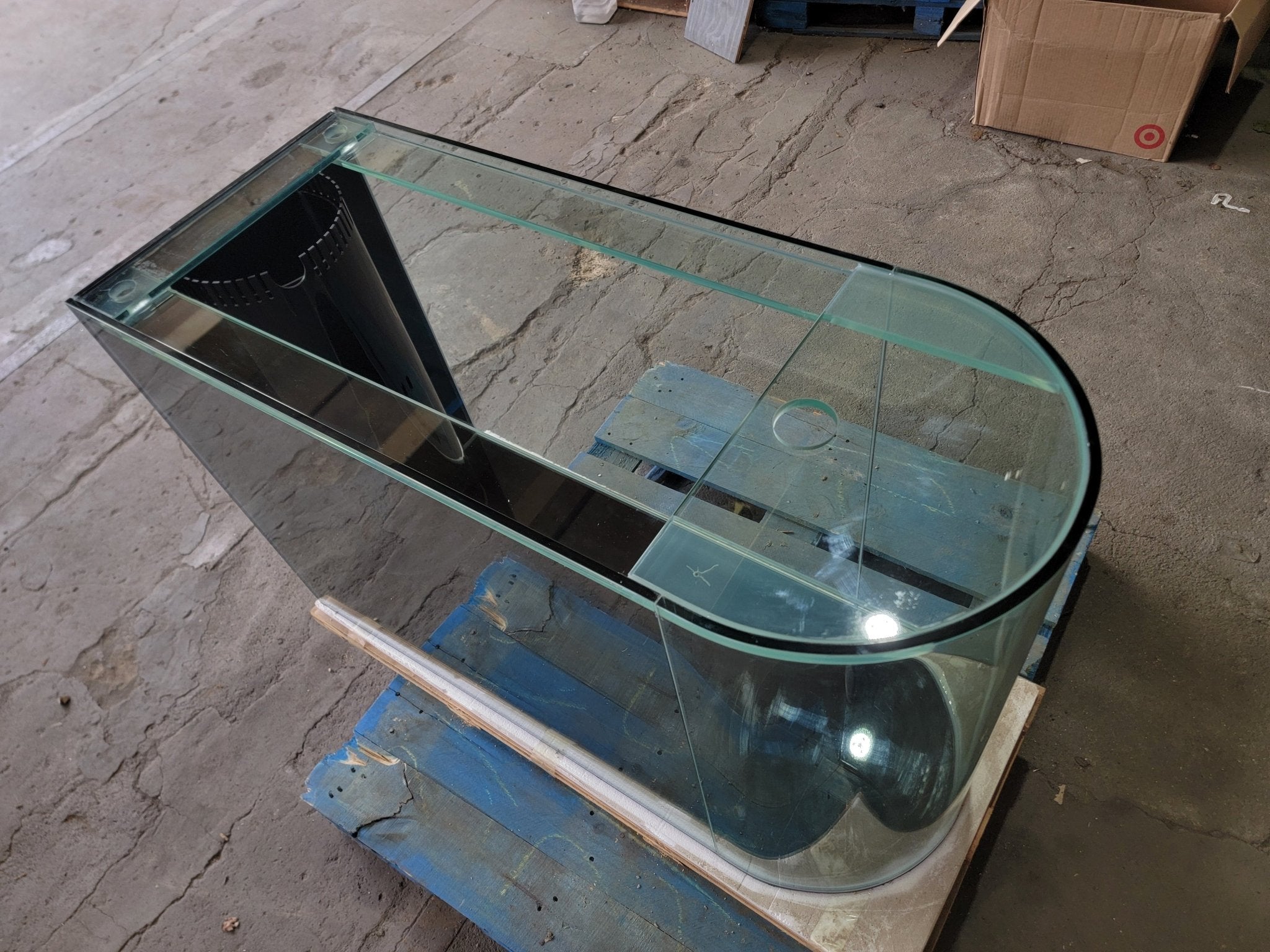 Rose Cherry Color * 120g Reef-Ready Glass Peninsula Bullet Bullnose U ...